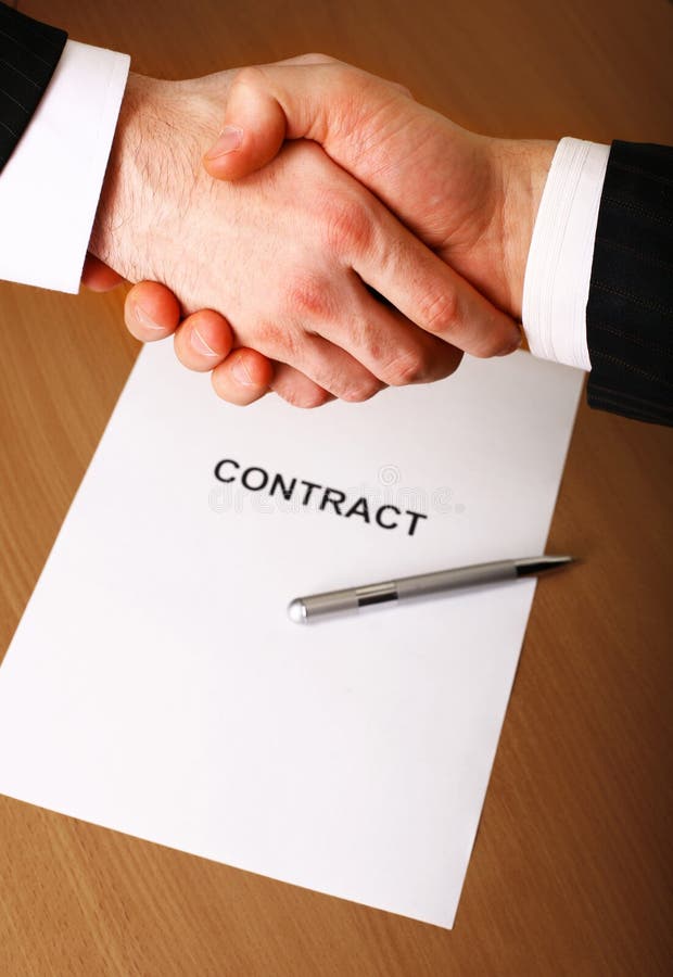 Rip up the contract stock photo. Image of concept, financial - 35213580