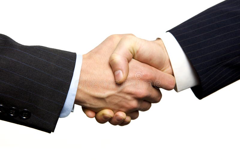 Small Big Business Handshake Size Unfair Stock Image - Image of equity ...
