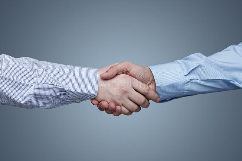 Big or Small Business Handshake Stock Image - Image of capitalist ...