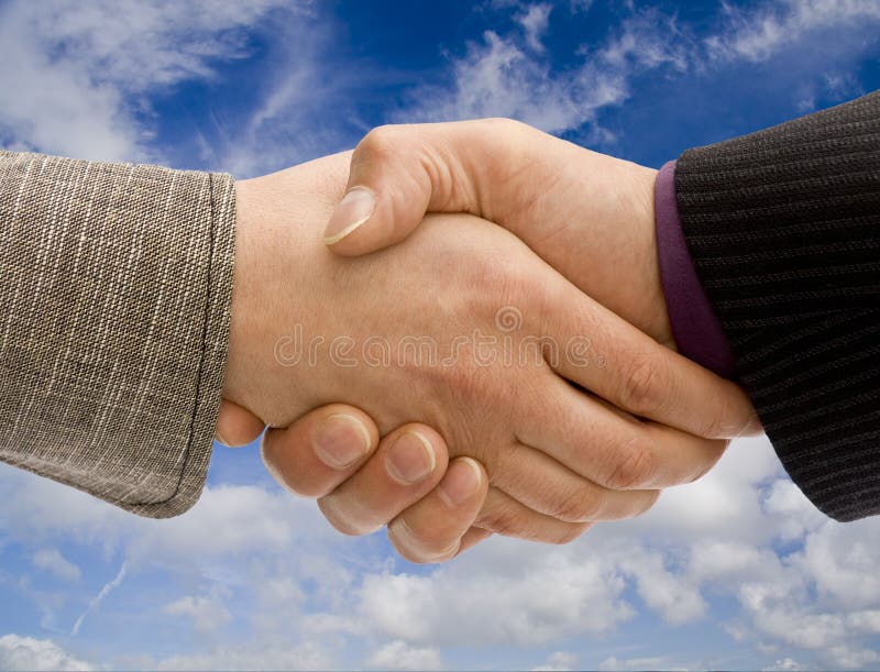 Business handshake stock image. Image of businessteam - 1466465