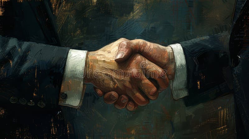 Business Handshake, Agreement Handshake, Final Handshake in Office Room ... Business Handshake, Agreement Handshake, Final Handshake in Office Room ...