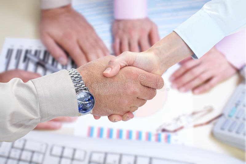 Four Hands Together in Unity at Businessmeeting Stock Image - Image of ...