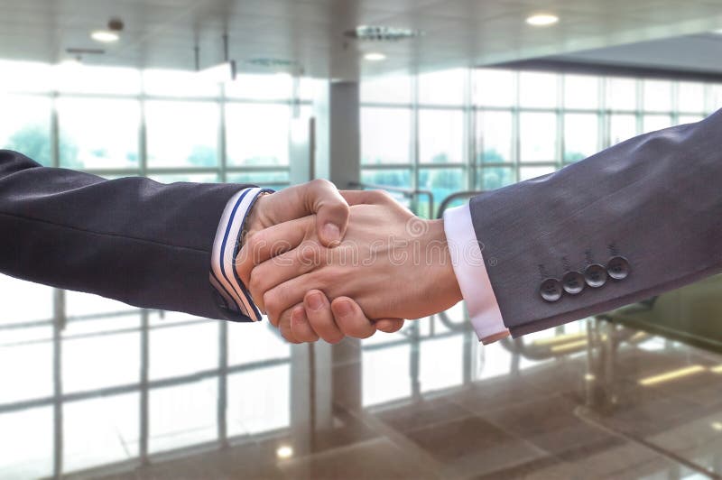 Business Handshake for a Closing Deal Stock Photo - Image of meeting ...