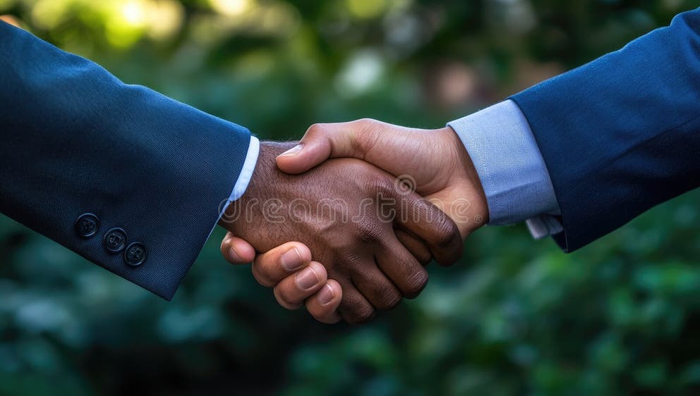 A Powerful Handshake stock illustration. Illustration of power - 385874379