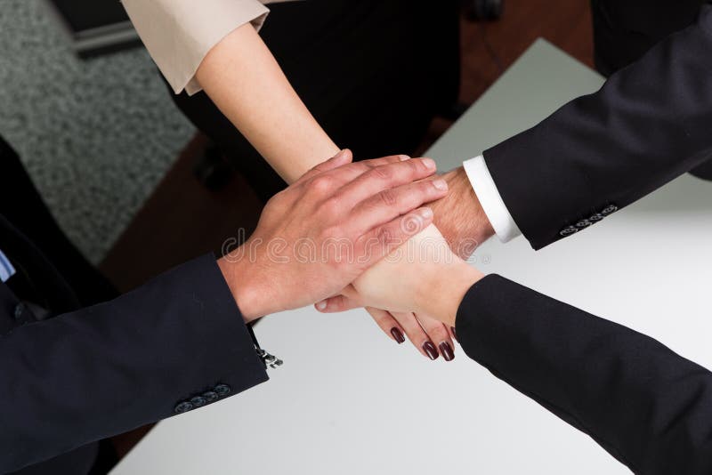 Business Handshake Over the Deal Stock Image - Image of international ...