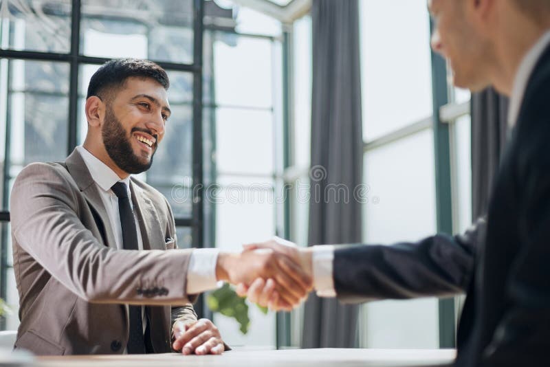 Closeup of Handshake of Business Partners Stock Photo - Image of ...
