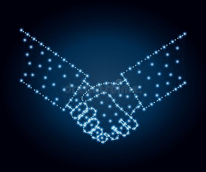 Handshake Poly Stock Illustrations – 354 Handshake Poly Stock ...