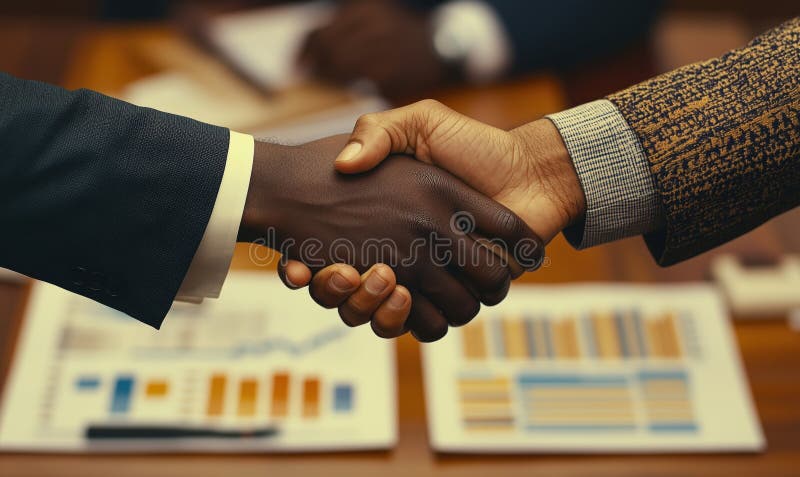 Business Handshake Symbolizing Partnership and Collaboration in ...