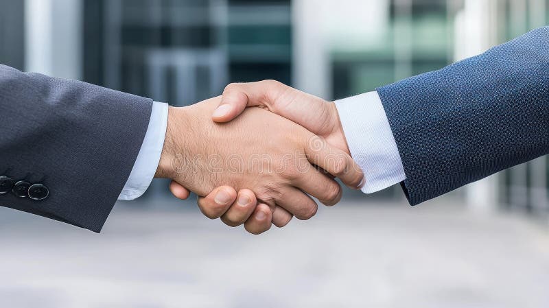 Business Handshake stock illustration. Illustration of success - 334263803