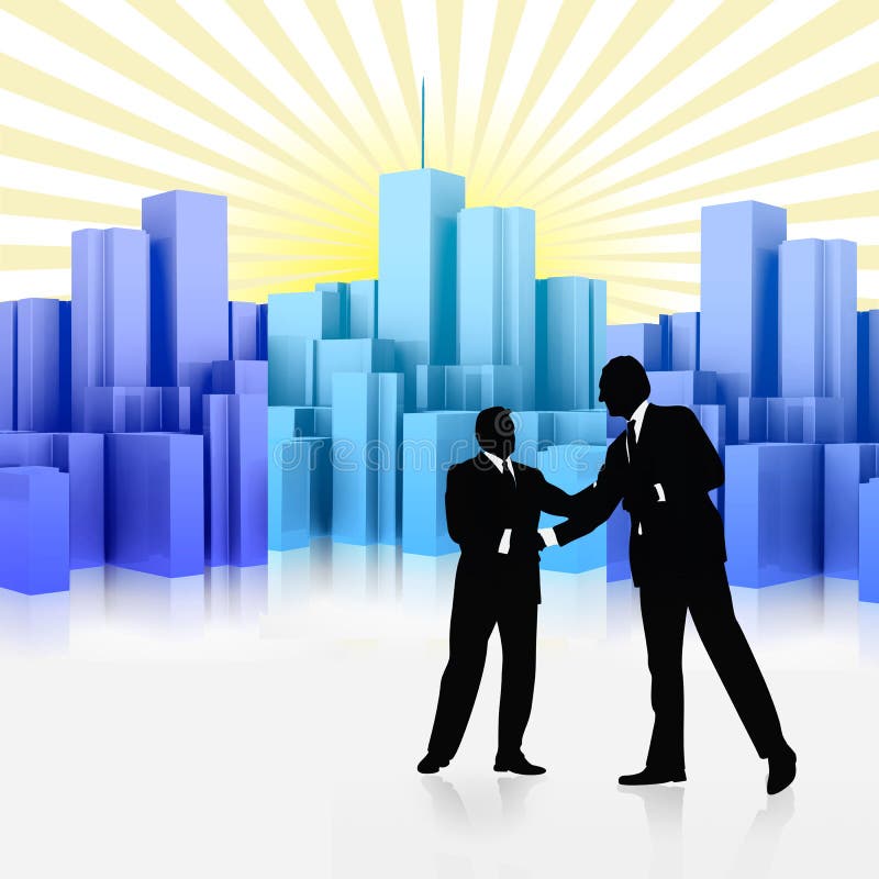 Business handshake vector stock vector. Illustration of vector - 13746933