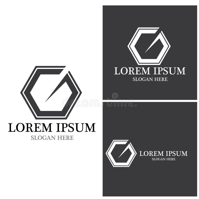 Business Hexagonal Concept Logo Template Stock Illustration ...