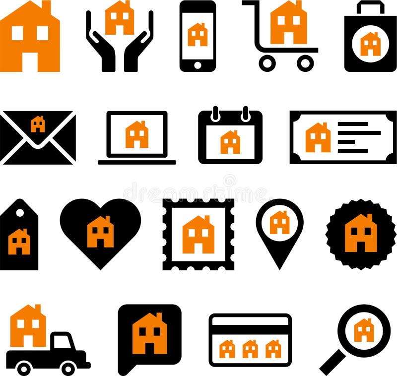 Business Icons Orange Stock Illustrations – 25,002 Business Icons ...
