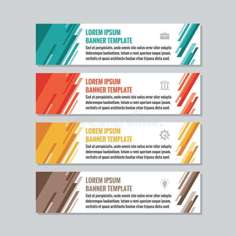 Business Horizontal Row Infographic Vector Design Template for ...