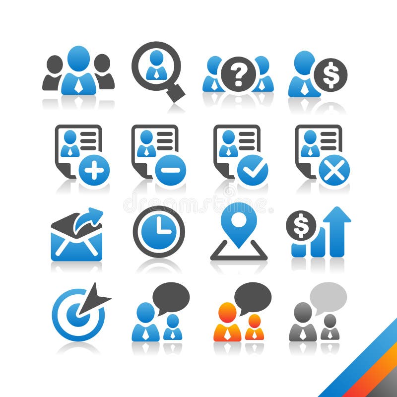 Business Human Resource Icon - Simplicity Series Stock Vector ...