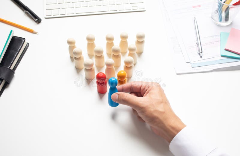 Business Human Resource Management Concepts.build Team Confidence. Plan ...