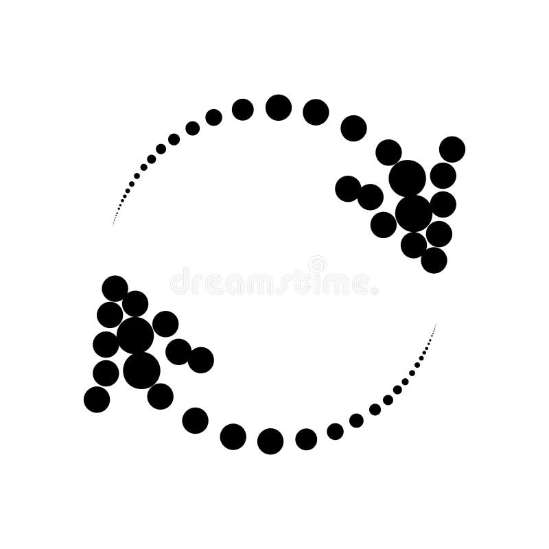 Reload , Download , Load , Fast Load Black Icon Stock Vector ...