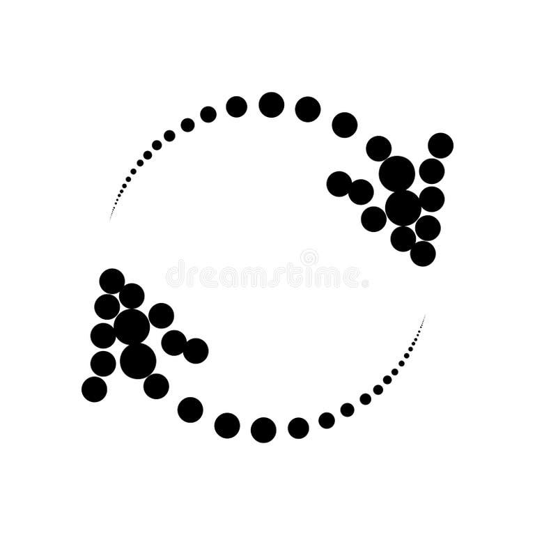 Reload , Download , Load , Fast Load Black Icon Stock Vector ...