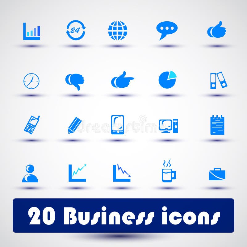 30 business icons set stock vector. Illustration of money - 45525819