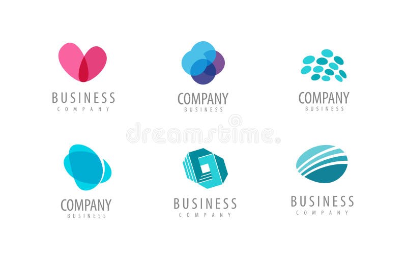 Business Icon. Company Logo or Symbol Vector Illustration Stock Vector ...