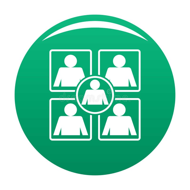 Business icon vector green stock vector. Illustration of symbol - 130716417