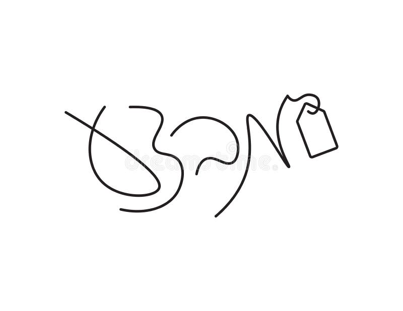 Line Art Hebrew Sale Icon with Tag Stock Vector - Illustration of sale ...