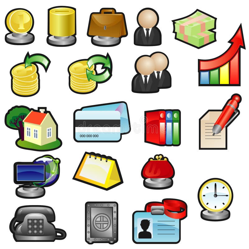 Database Details Icon Set of 42 Icon`s Stock Illustration ...