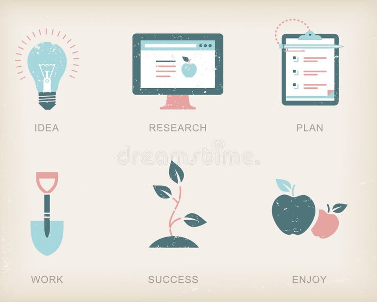 Icons Business Grow Stock Illustrations – 7,886 Icons Business Grow ...
