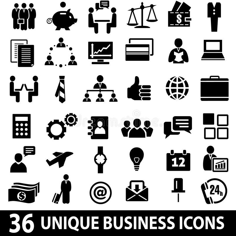 Business_icons_set stock vector. Illustration of internet - 63019157