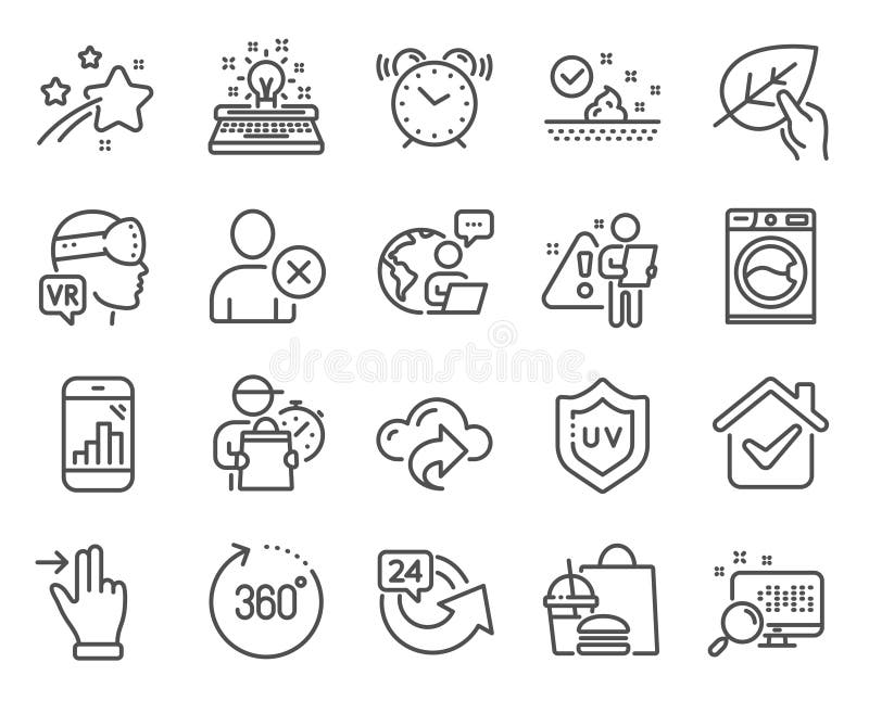 Business Icons Set. Included Icon As Graph Phone, Typewriter, Augmented ... Business Icons Set. Included Icon As Graph Phone, Typewriter, Augmented ...