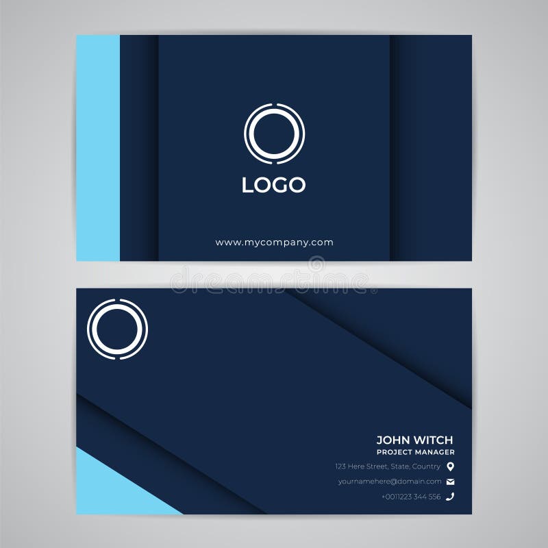 Business ID Card Template Mockup Abstract Simple Modern Premium Design ... Business ID Card Template Mockup Abstract Simple Modern Premium Design ...