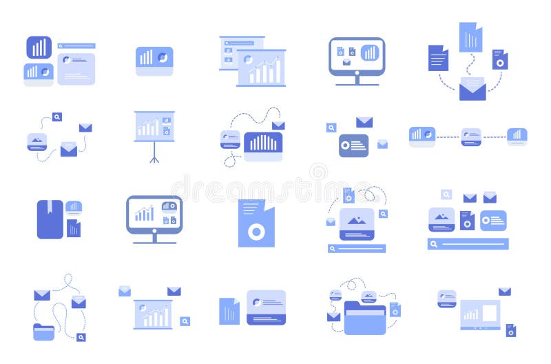 Business Illustration Resources Bundle Vector Stock Vector ...