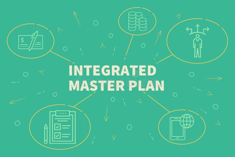 Business master plan stock illustration. Illustration of example - 26997166