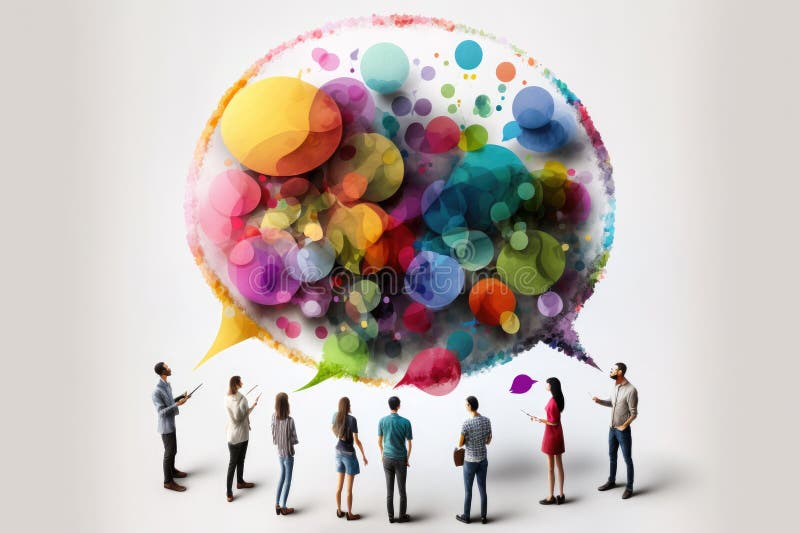 Business Illustration. Small People Characters Develop Creative ...