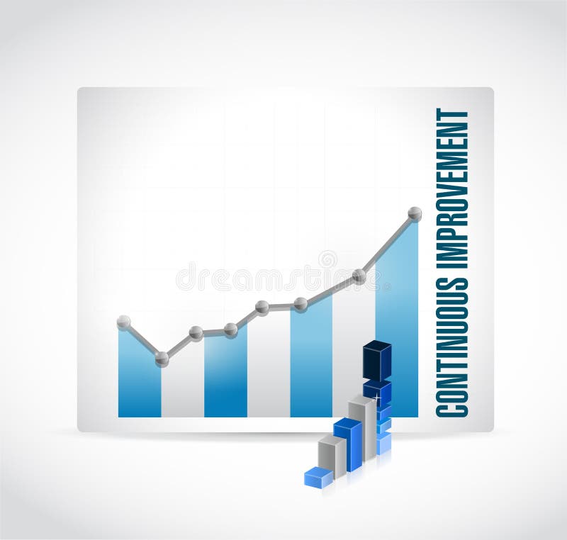 Business Improve Graphs Illustration Design Stock Illustration ...
