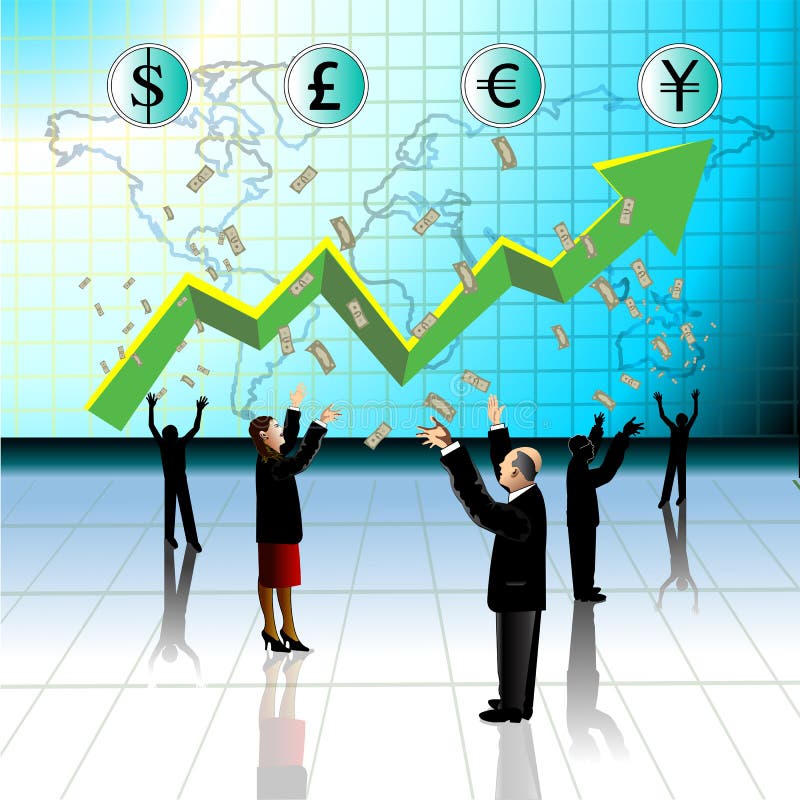 Business, increase profits stock vector. Illustration of capital - 29614248