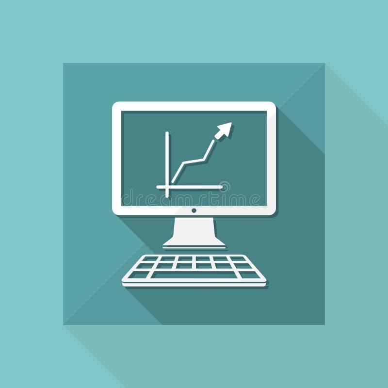 Business Increase - Vector Web Icon Stock Vector - Illustration of page ...