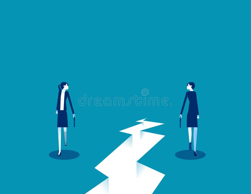 Business Individual Walk Direction. Walk Forward and Come Back Stock ...