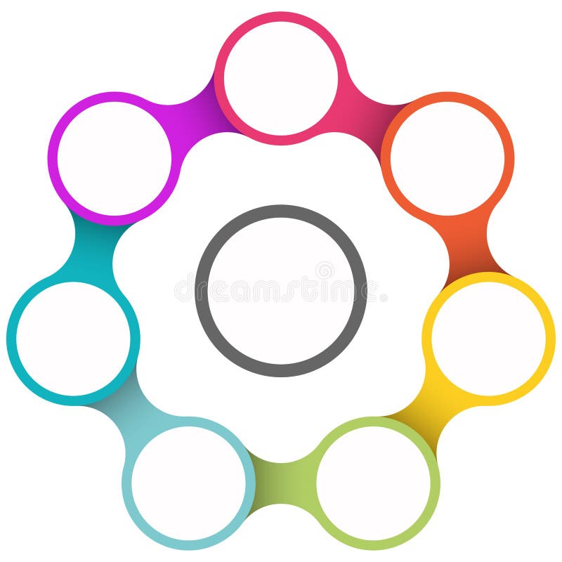 Business Info Graphic Template Stock Vector - Illustration of team ...