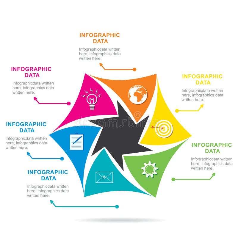 Business Info-graphics Design Stock Vector - Illustration of creative ...