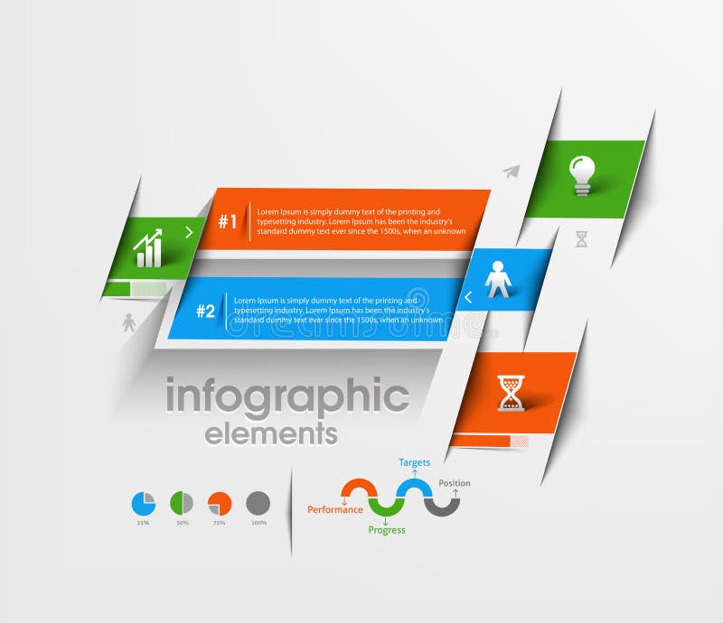 Business Infographic Background Stock Vector - Illustration of abstract ...