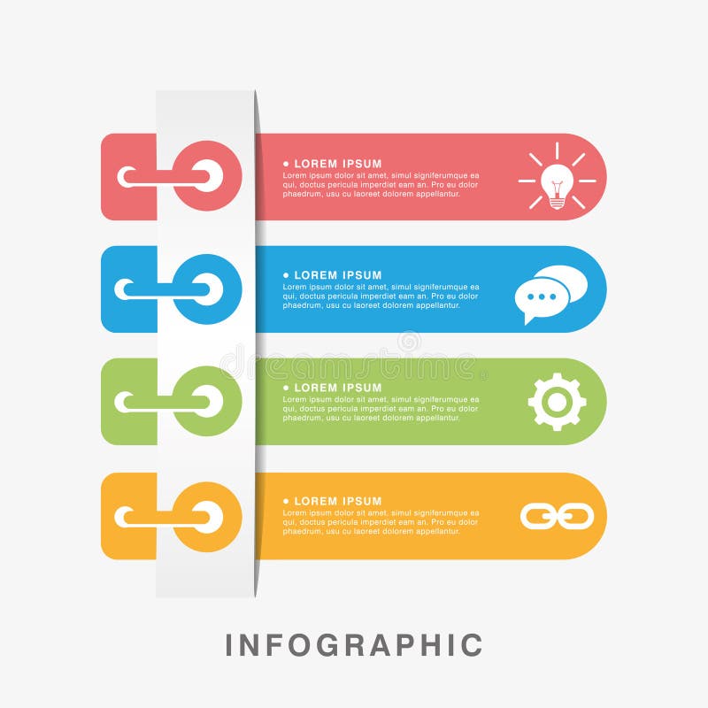 Business Infographic Data Graph Vector Illustration. Stock Vector ...