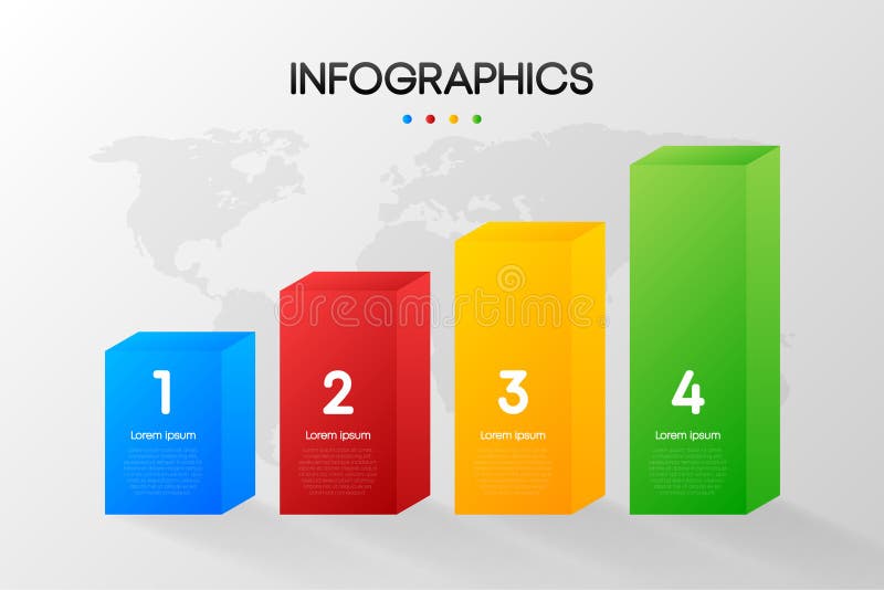 Business Infographic, Data Visualization. Square Frame. Simple ...