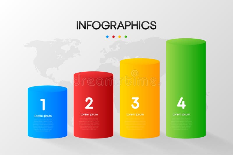Business Infographic, Data Visualization. Square Frame. Simple ...
