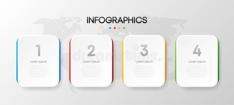 Business Infographic, Data Visualization. Square Frame. Simple ...