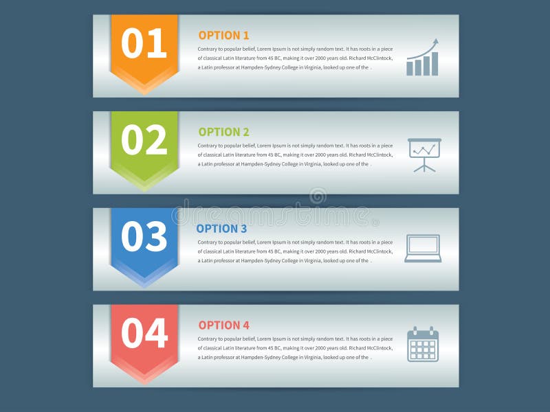 Business Infographic Element Data Template Stock Vector - Illustration ...