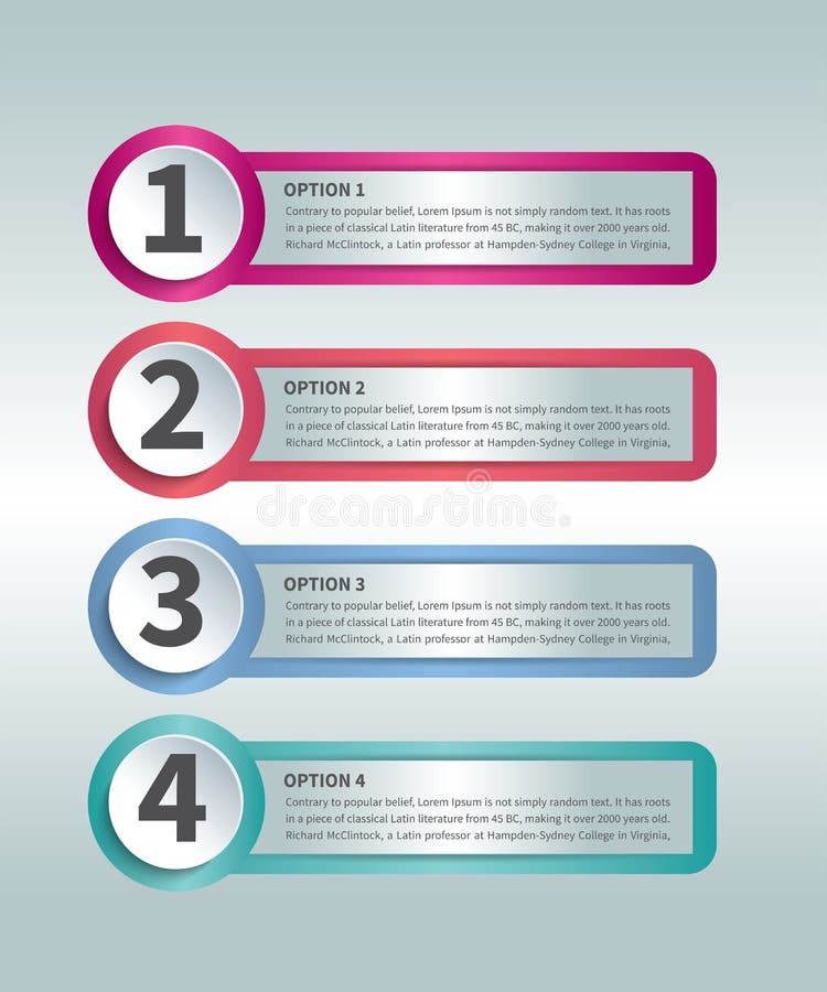 Business Infographic Element Data Template Stock Vector - Illustration ...