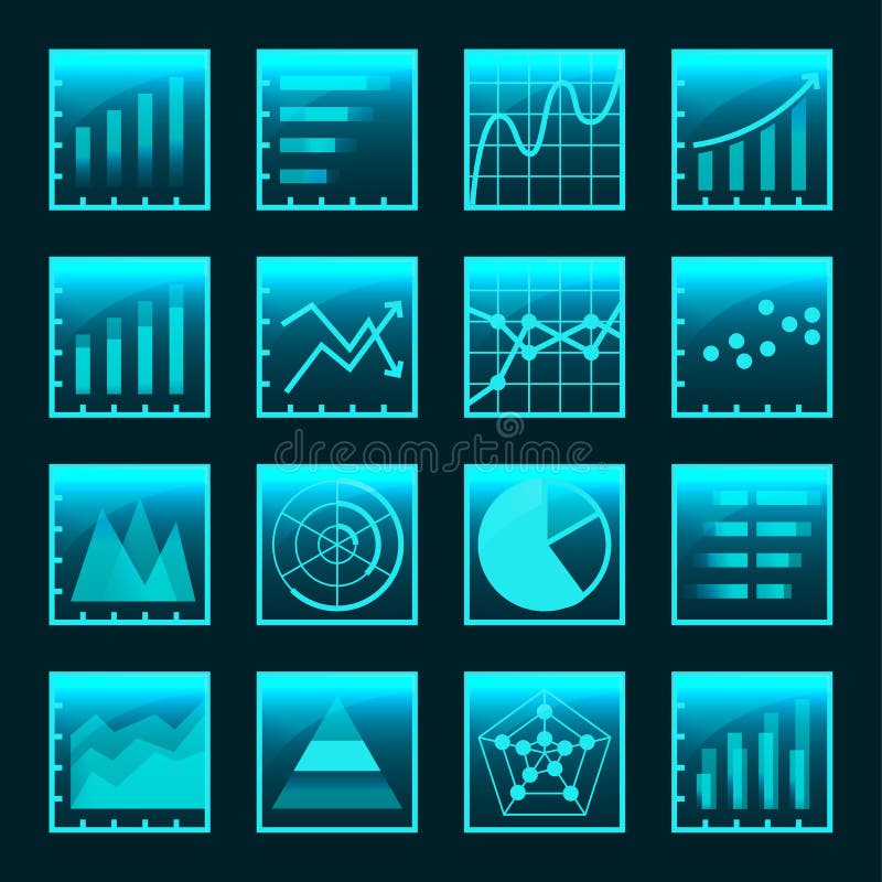 Business Infographic Icons Set Stock Vector - Illustration of idea ...