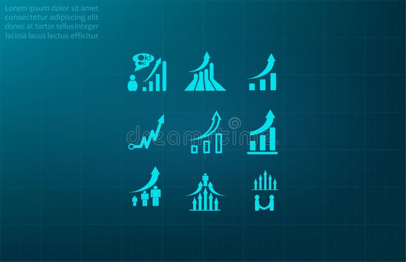 59Vector Illustration, Blue Background. Stock Vector - Illustration of ...