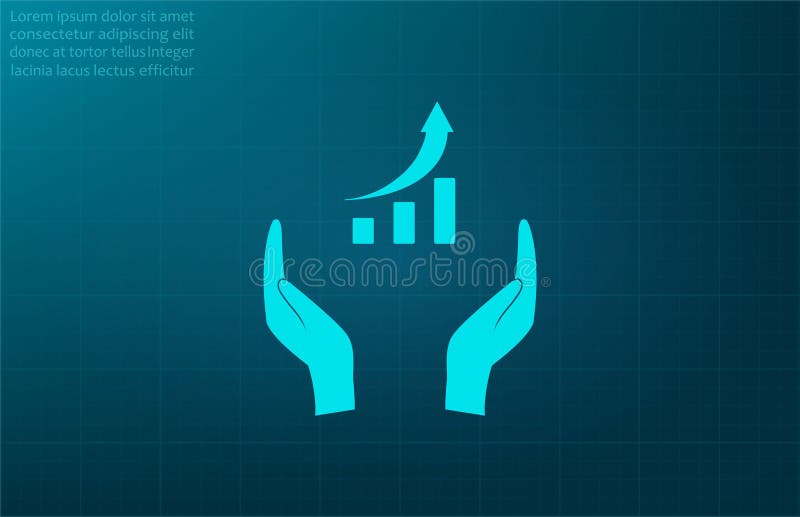 Vector Illustration, Blue Background Stock Vector - Illustration of ...