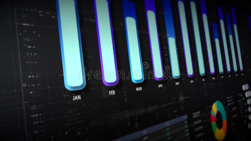 Business Infographic Showcase Presentation Display Stock Illustration ...